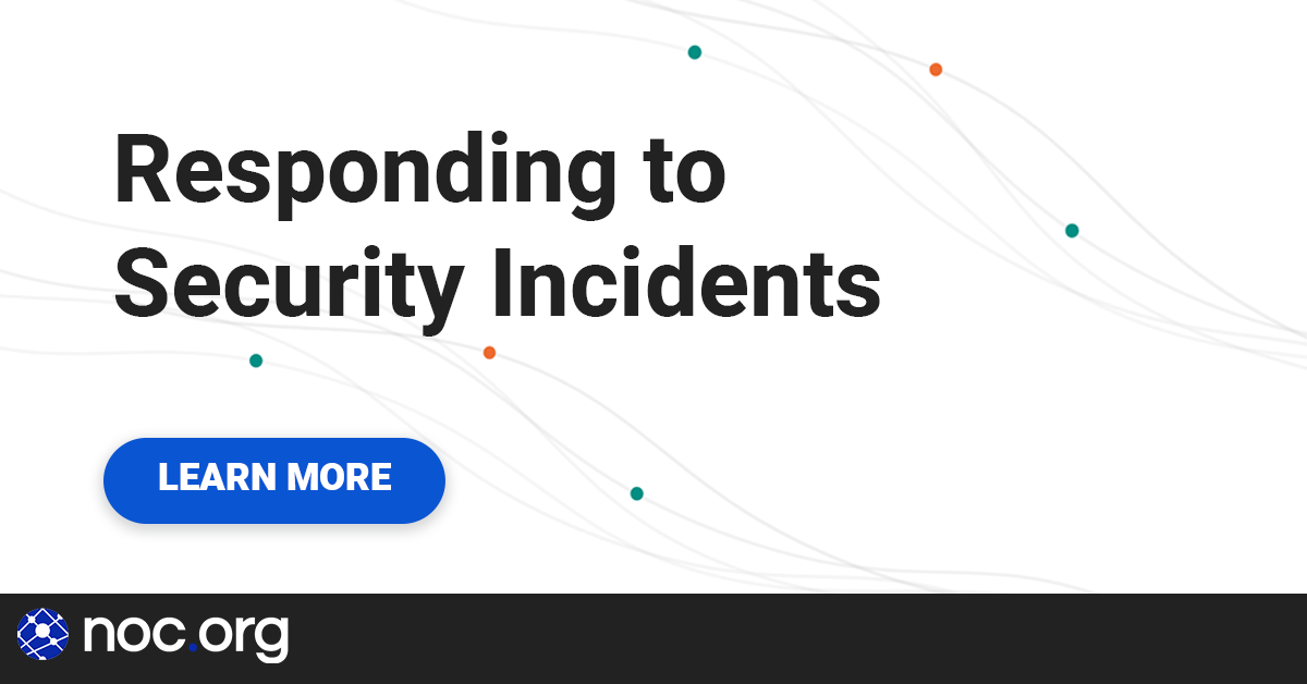 Responding to Security Incidents – Incident Response Plan Basics and ...